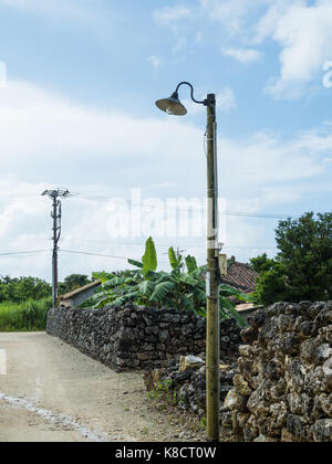 Townscape in Taketomi Island, Okinawa Prefecture, Japan Stock Photo - Alamy