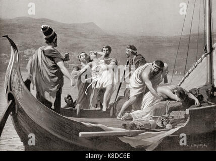 Ancient Greek Traders Stock Photo - Alamy