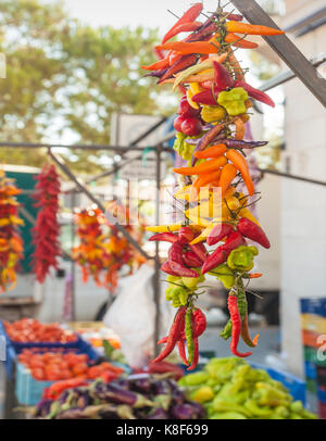 Bunch of chilli's Stock Photo - Alamy
