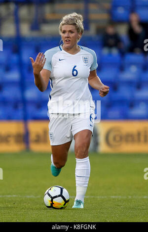 Millie Bright of England during Group D Women's World Cup Qualifying ...