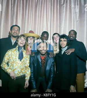 THE FOUNDATIONS UK rock and soul group on Top of the Pops in 1967 ...