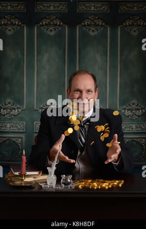 An Old Man Counting his Money;An Old Miser Counting his Money, 1635 ...