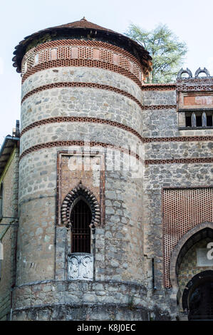 Rocchetta Mattei medieval castle in Italy Stock Photo - Alamy
