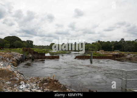 Moss Bluff Lock and Dam Marion County Florida Stock Photo - Alamy