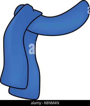 The blue scarf.Winter warm wool scarf for the neck.Scarves and shawls ...