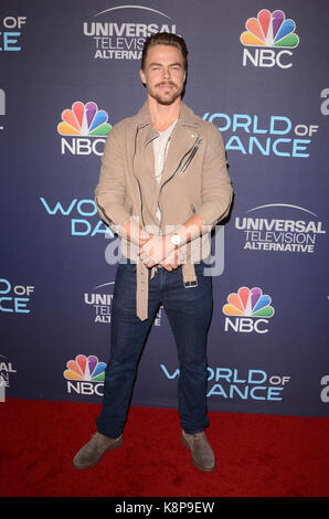 Derek Hough at the World Of Dance Celebration held at Delilah on ...