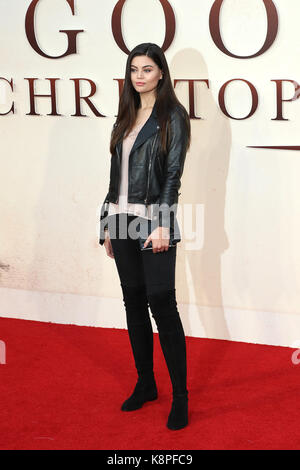 London, UK. Emily Canham at the 'Goodbye Christopher Robin' World ...