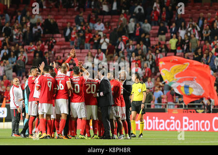 Lisbon, Portugal. 20th Sep, 2017. Benfica's midfielder Andreas Samaris ...