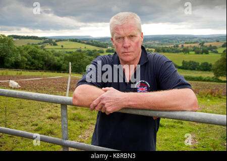 Militant farmer David Handley, leader of 'Farmers for Action' and ...