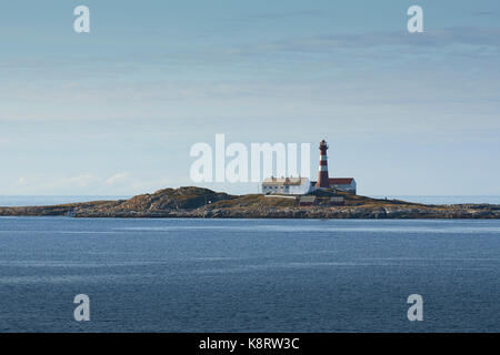 Landegode Lighthouse (Landegode Fyr), Above The Arctic Circle, Nordland ...