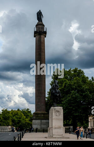 Duke of York statue by Pall Mall Stock Photo - Alamy