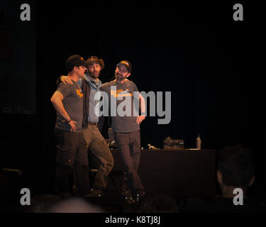 Mark Lavins, Coyote Peterson, Mario Aldecoa @ Brave Wilderness Tour ...