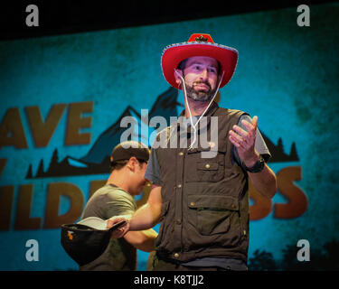 Mark Lavins, Coyote Peterson, Mario Aldecoa @ Brave Wilderness Tour ...