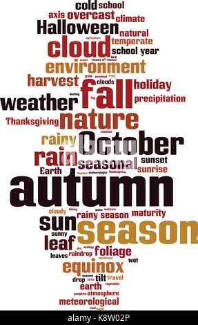 Meteorology word cloud concept. Vector illustration Stock Vector Image ...