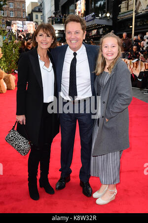 Anne-Marie Conley, Brian Conley and Lucy Conley seen attending the gala ...