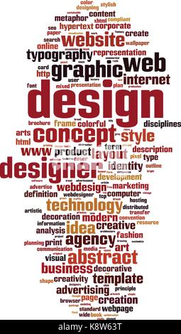 Visual arts word cloud concept. Vector illustration Stock Vector Image ...