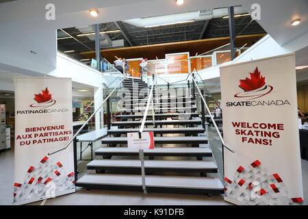 Sportplexe Pierrefonds, Montreal, Canada. 21st Sep, 2017. Yuzuru Hanyu ...
