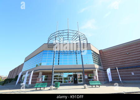 Sportplexe Pierrefonds, Montreal, Canada. 21st Sep, 2017. Yuzuru Hanyu ...