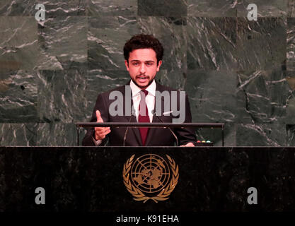 Jordanian Crown Prince Hussein bin Abdullah II meets with the Emir of ...