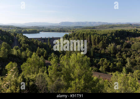 Landscape in Navajas in the province of Castellón, Spain Stock Photo ...