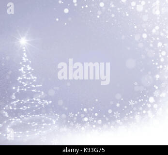 3D abstract Christmas light background with beige Christmas ornaments ...