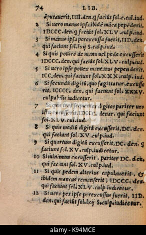 Libelli seu decreta 074 Stock Photo - Alamy