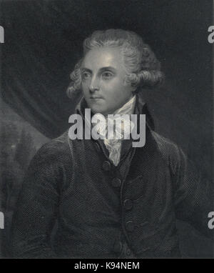 Life of Edmond Malone - portrait Stock Photo - Alamy
