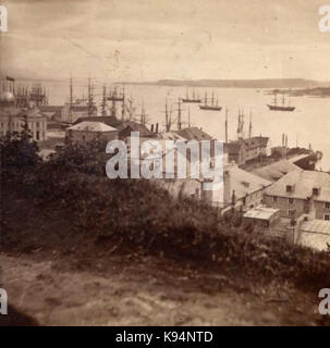 Le port de Quebec vers 1870 Stock Photo - Alamy