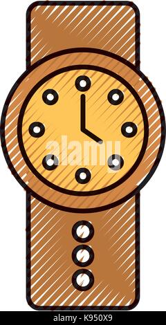 Wrist Watch Icon. Time. Editable vector Stock Vector Image & Art - Alamy