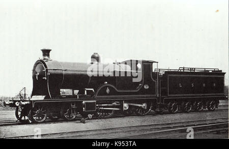 LSWR T7 4-2-2-0 Stock Photo - Alamy
