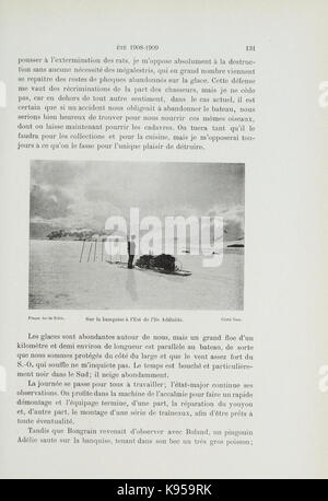 This historical expedition document details the scientific findings of ...