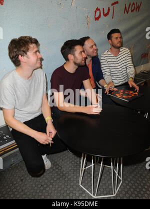 Everything Everything perform live and sign copies of their new album ...