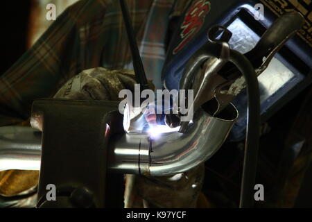 Beautiful welding shots Stock Photo - Alamy