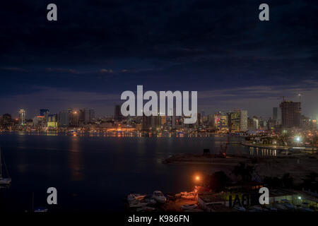 Luanda by Night Stock Photo - Alamy