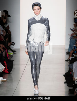 Coco Rocha walks the runway during the L'Oreal Womenswear Spring/Summer ...