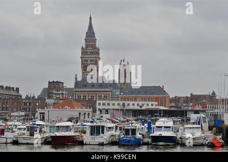 Dunkirk, France - A general view of the Port of Dunkirk (Dunkerque ...