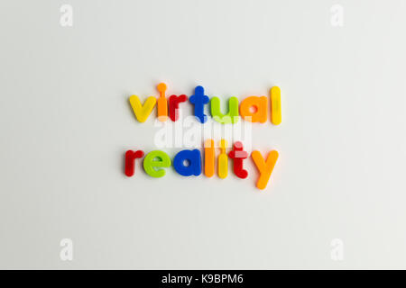computer word in colourful children's letters Stock Photo - Alamy