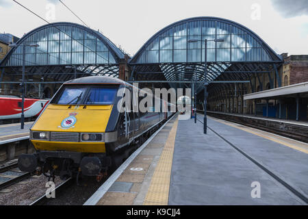 Virgin Class 91 Locomotive 91110 in Battle of Britain Memorial Flight ...