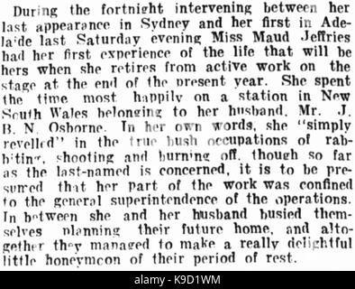 Maud Jeffries new home Stock Photo - Alamy