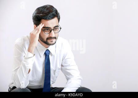 indian man in tension Stock Photo - Alamy