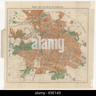 The 'Neuer Plan von Berlin und Umgebung' (New Map of Berlin and ...