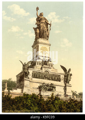 The Niederwald Monument, a symbol of German Unification is one of the ...