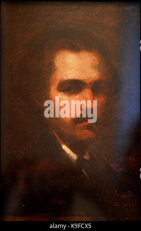 Nicolae Grigorescu’s 'Autoportret' (Self-Portrait) is a notable work in ...