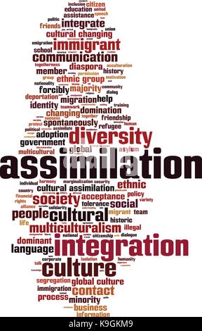 Cultural diversity word cloud concept. Vector illustration Stock Vector ...