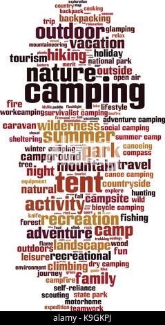 Scouting word cloud concept. Vector illustration Stock Vector Image ...