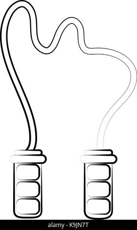 Fitness jump lace Stock Vector Image & Art - Alamy