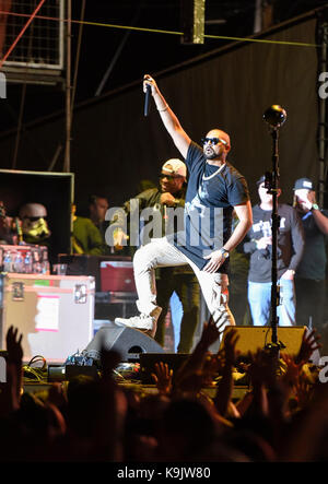 Sean Paul performs live on day 4 of Bestival 2016, Robin Hill Country ...