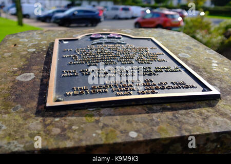The site of the Quintinshill rail disaster, 22nd. May 1915 ...