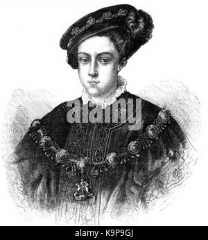 P294 Edward VI Stock Photo - Alamy