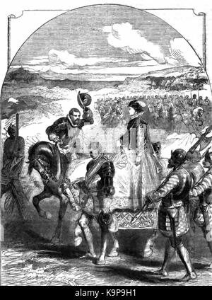 Surrender of Mary, Queen of Scots at Carberry Hill 1567 Stock Photo - Alamy